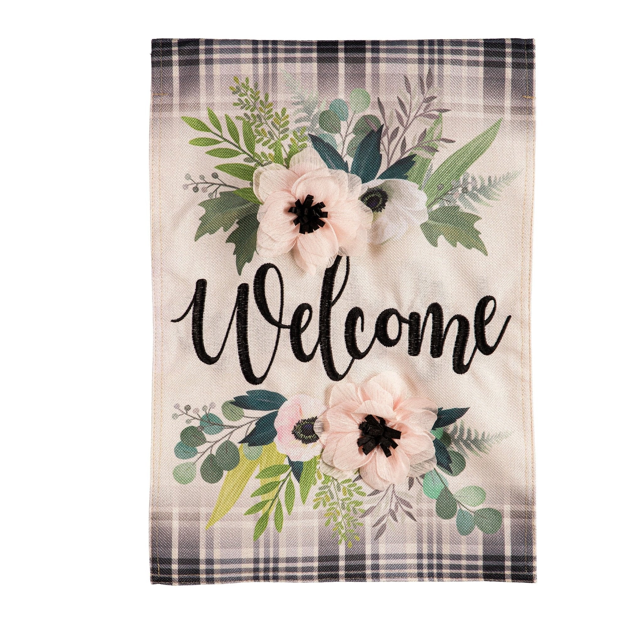 Beautiful Floral Welcome Banner