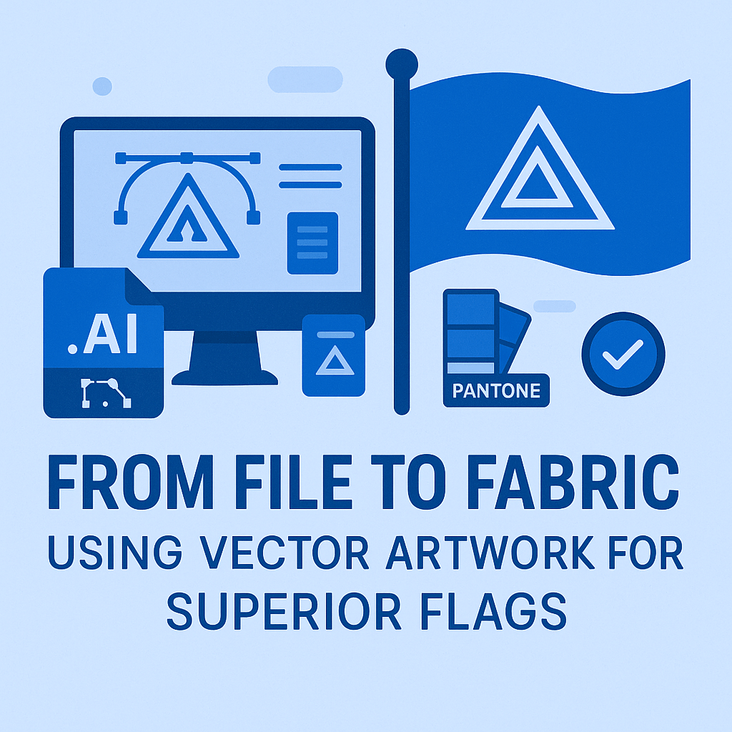 From File to Fabric: Using Vector Artwork for Superior Flags