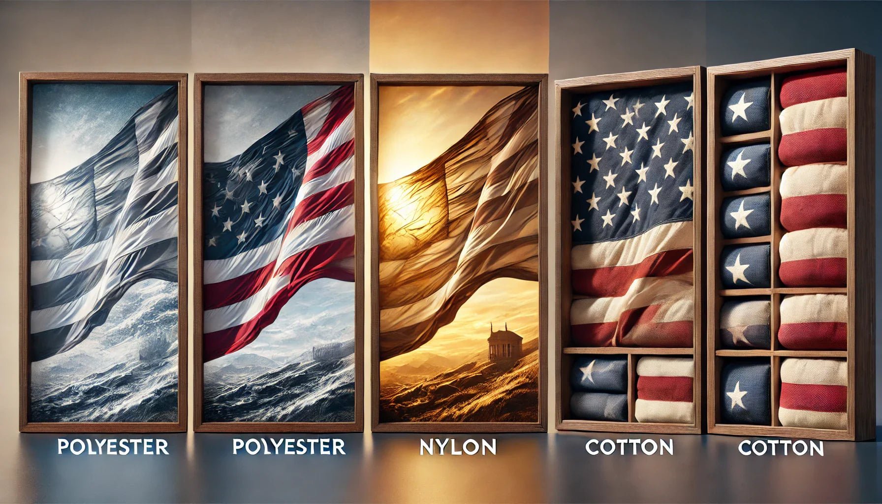 Polyester vs. Nylon vs. Cotton: Which Flag Material is Best?