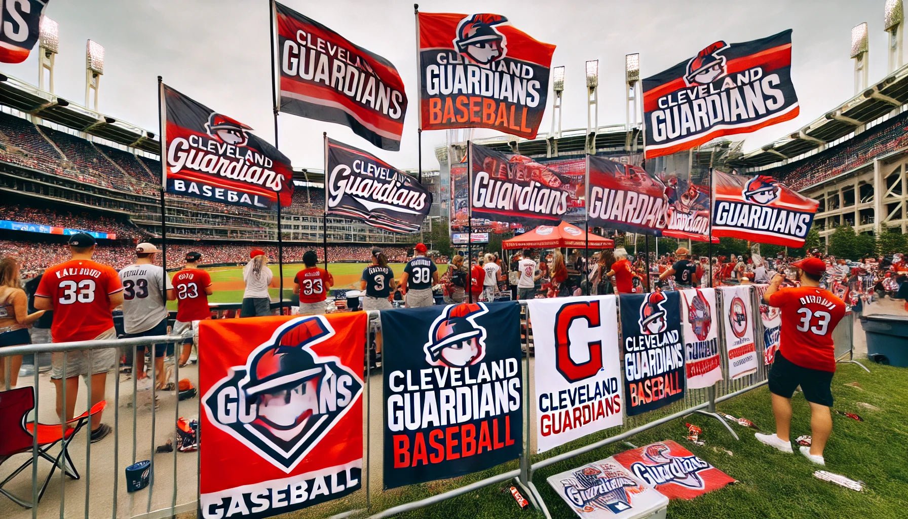 Cleveland Guardians Flags | FlagLadyUSA.com