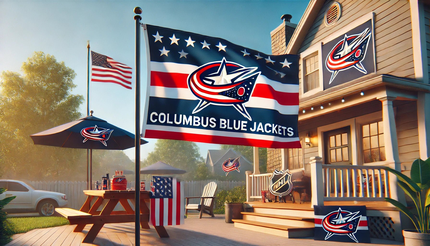 Columbus Blue Jackets Flags | FlagLadyUSA.com