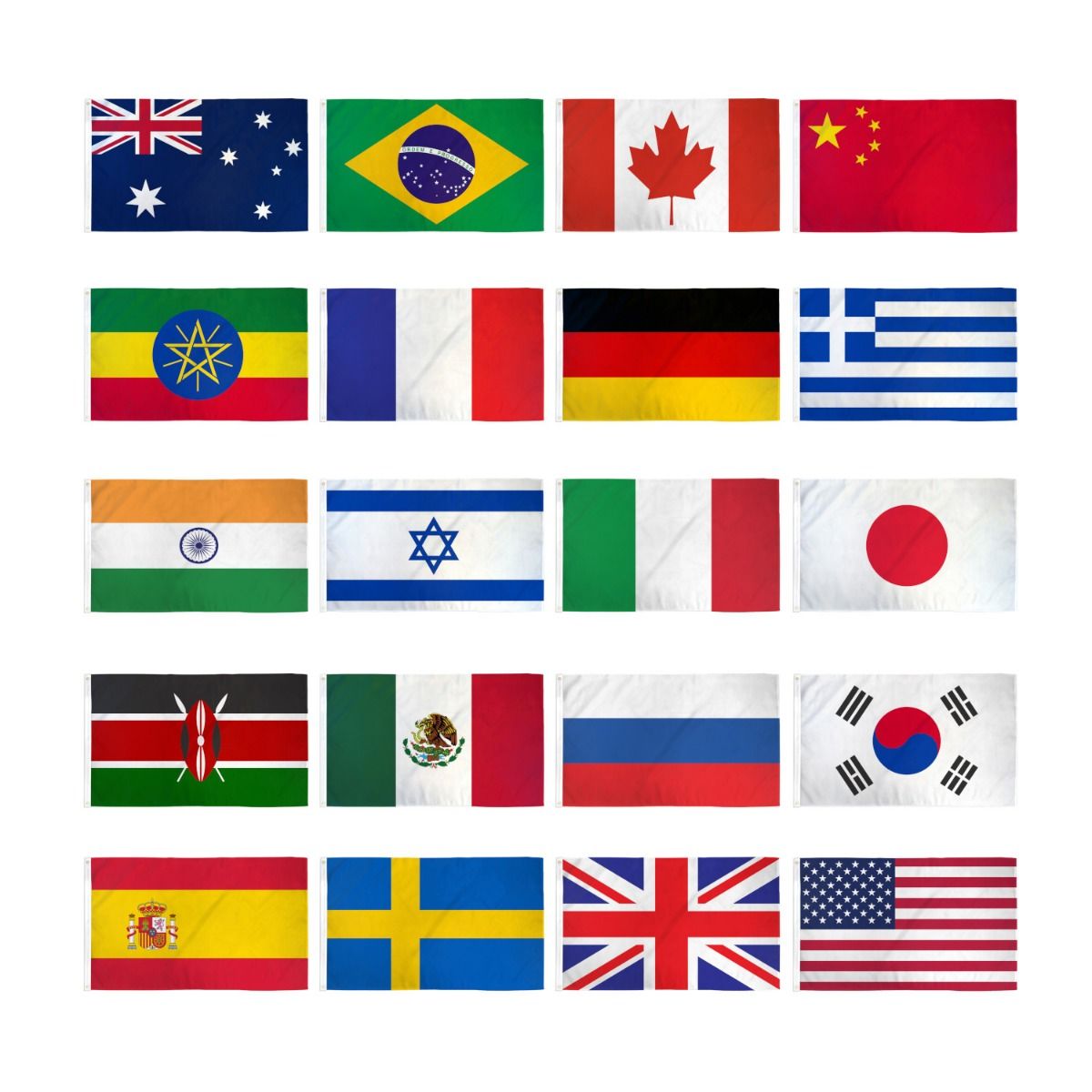 Flags of the World | International Flags | FlagLadyUSA.com