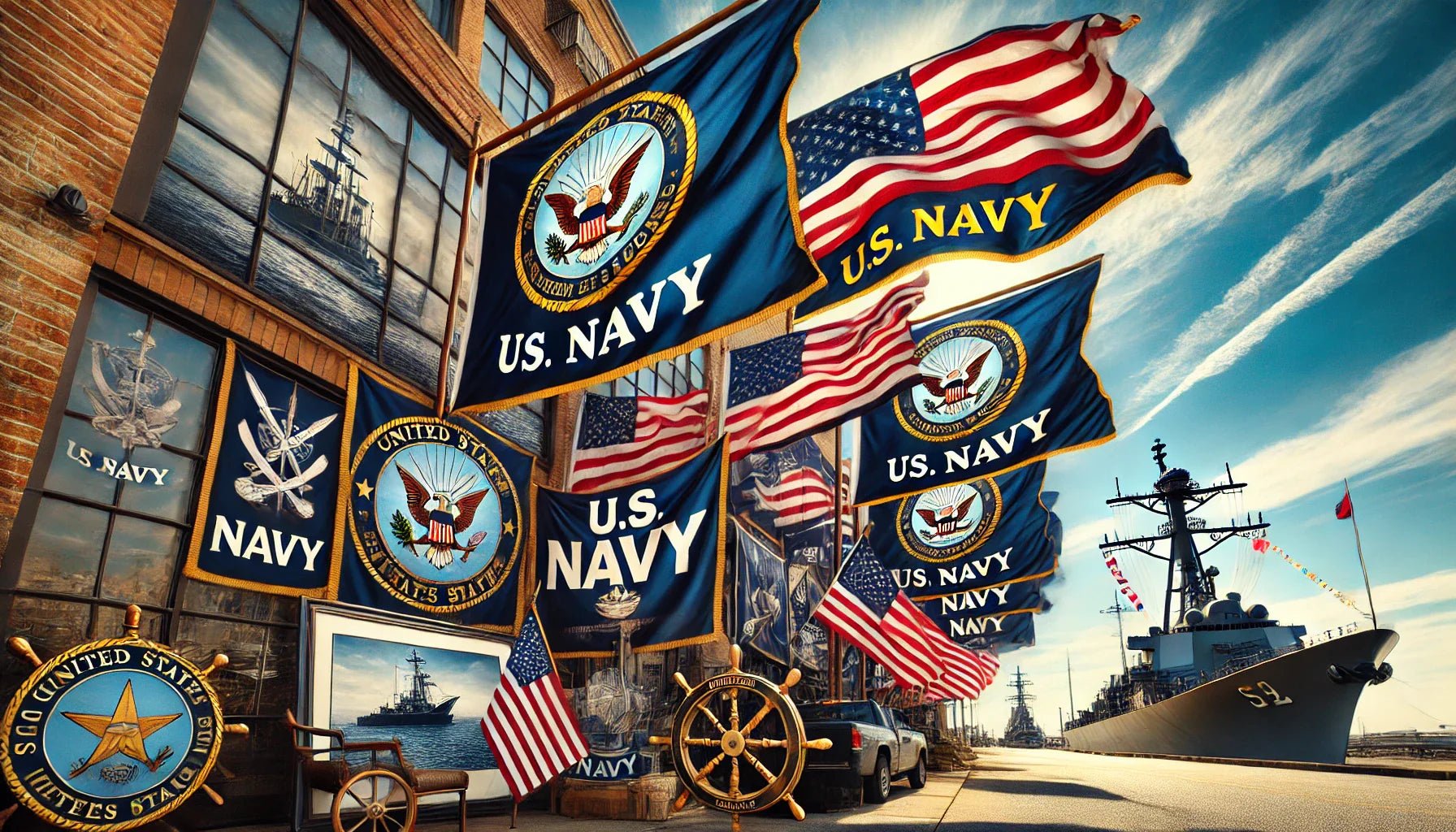 US Navy Flags | USN | FlagLadyUSA.com