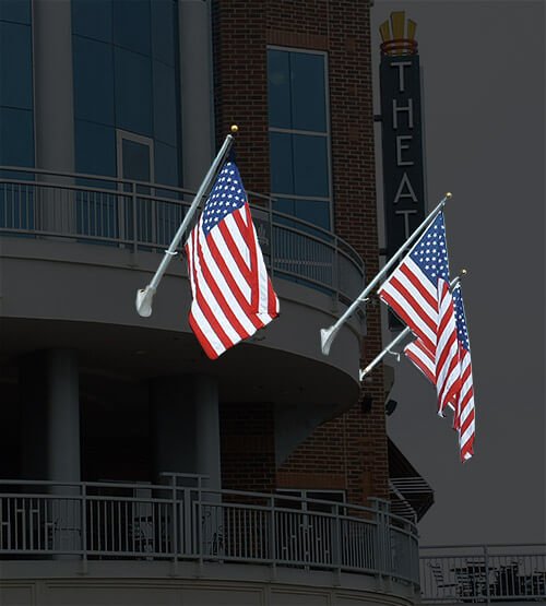 Outrigger Flagpole Series