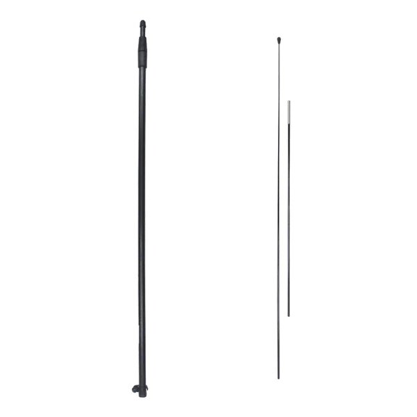 15 ft Black Flex Pole