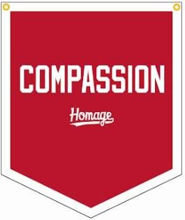 30x36 in Homage Compassion Pointed Banner