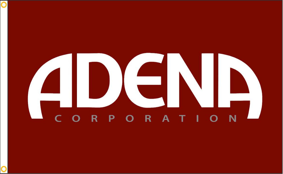 3x5 ft Adena Corporation Flag