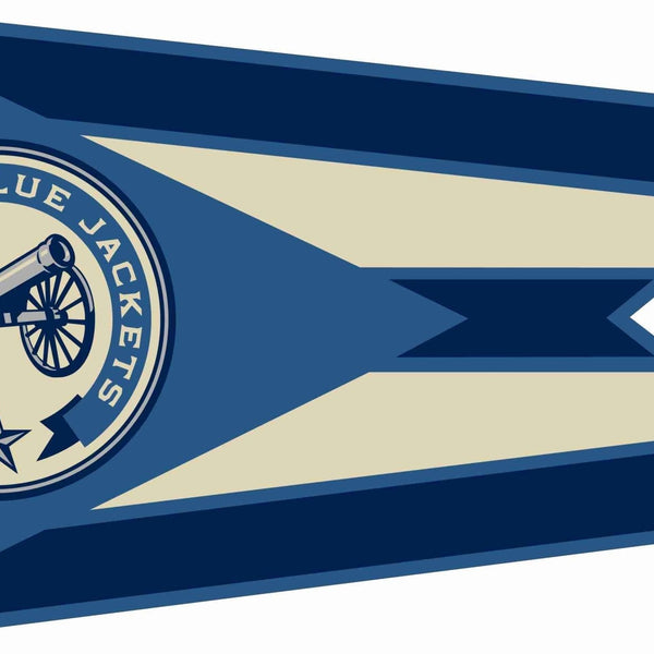 Blue Jackets Cannon Logo