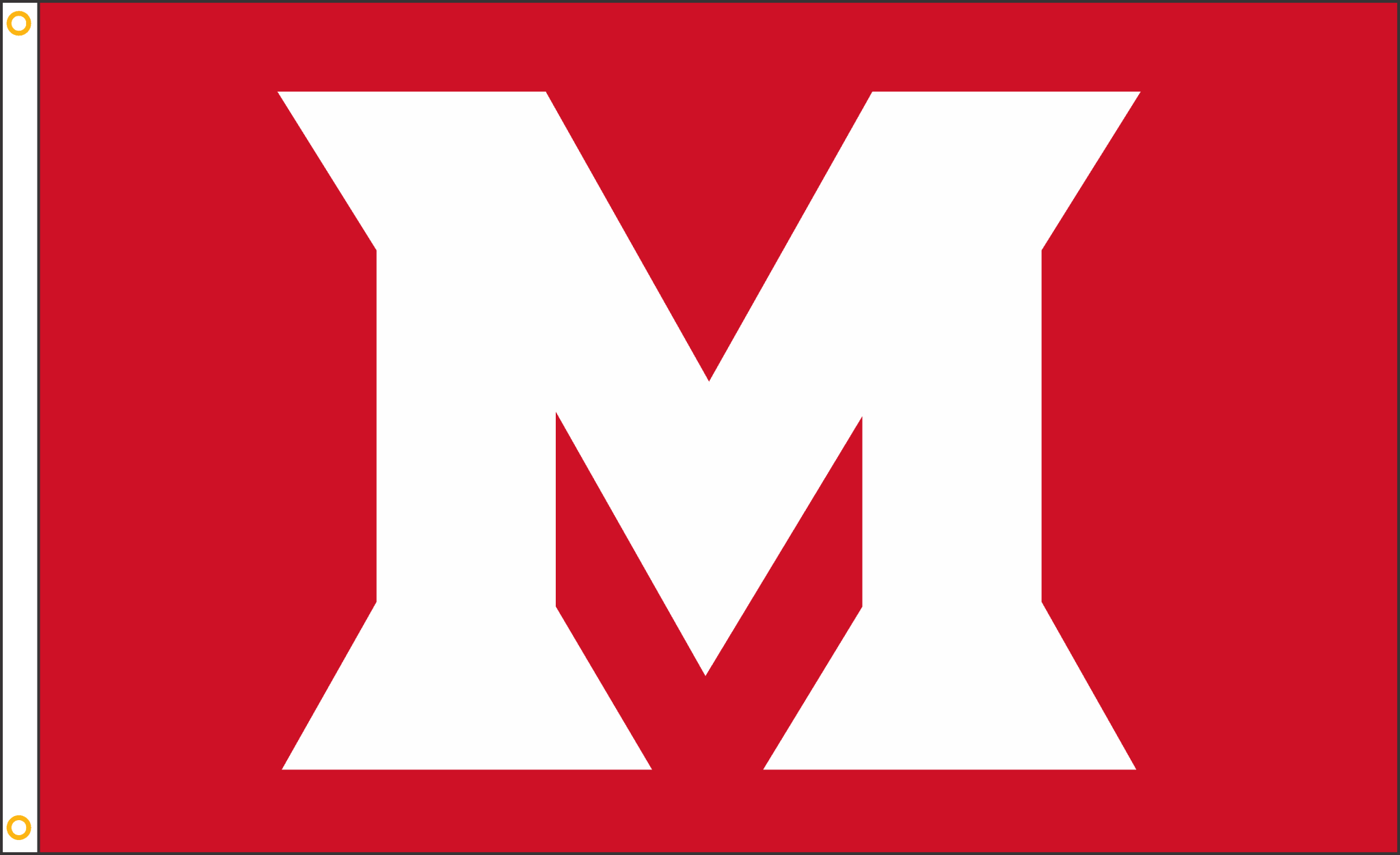 3x5 ft Miami University of Ohio Flag