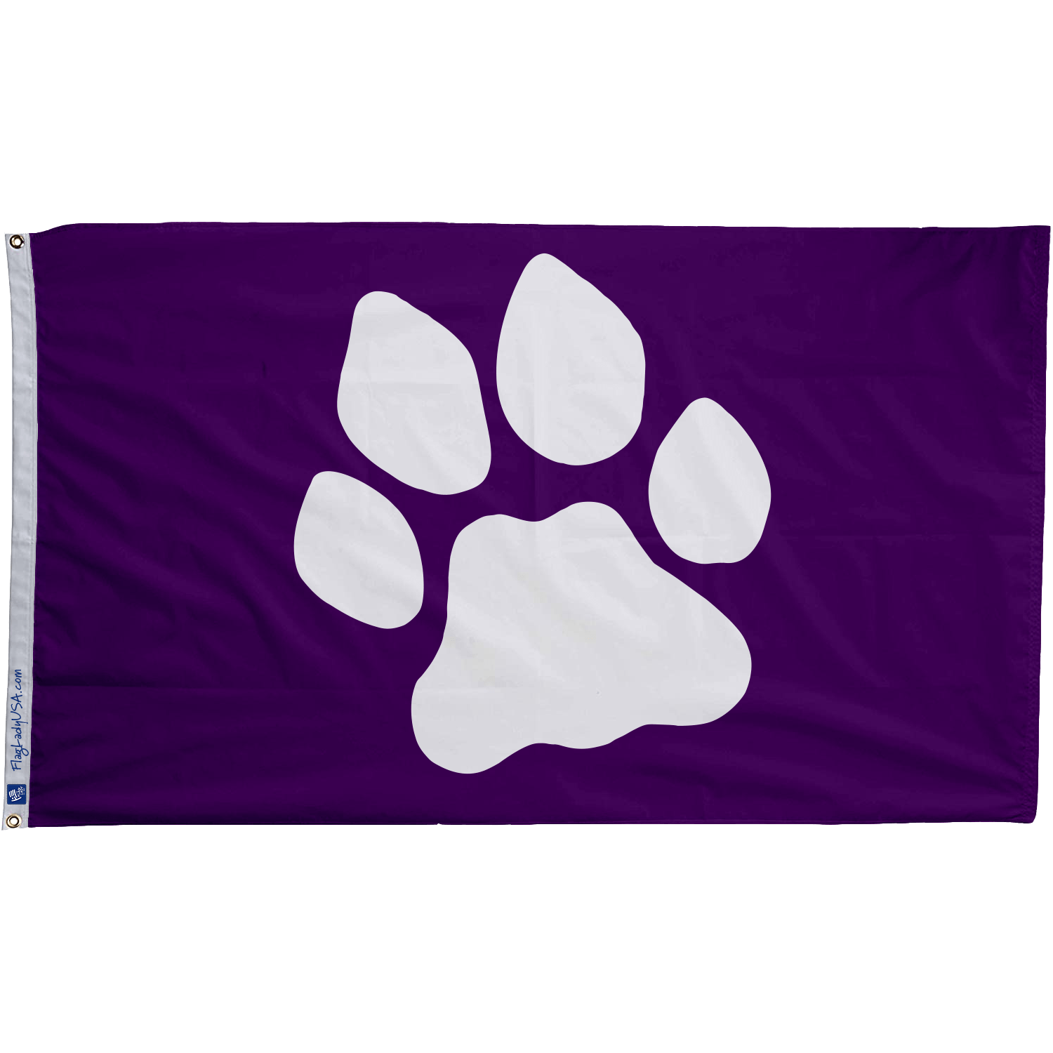3x5ft Pickerington Paw Print Flag | Ohio High Schools | FlagLadyUSA.com