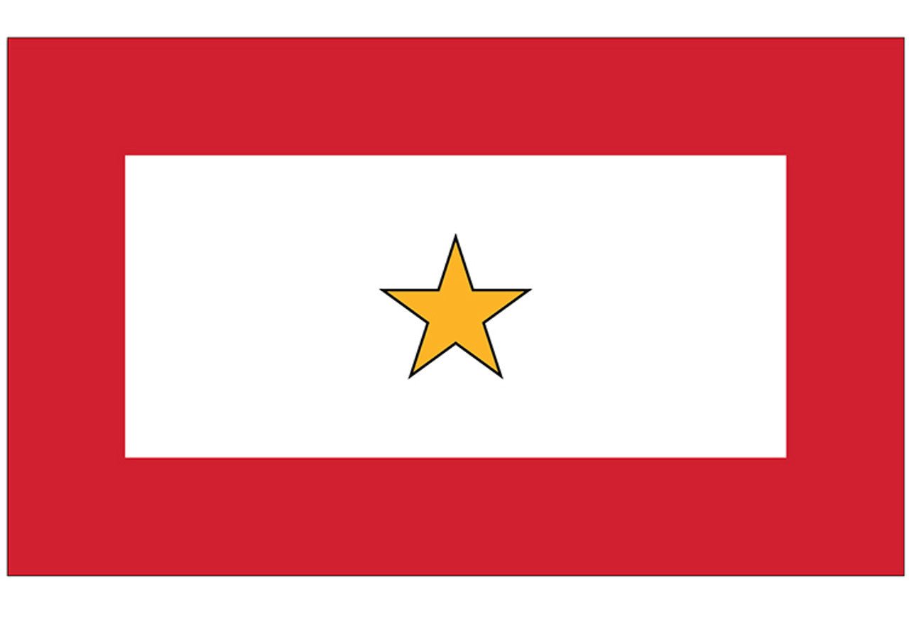 3x5 ft Sewn Service Star Flag