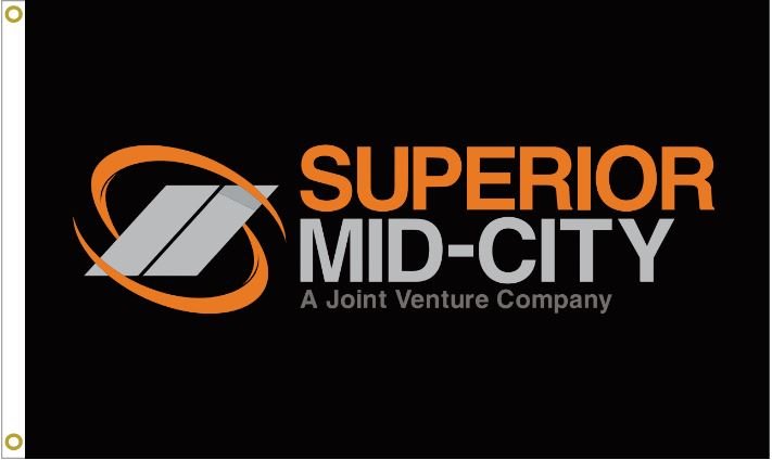 3x5 ft Superior Mid-City Flag