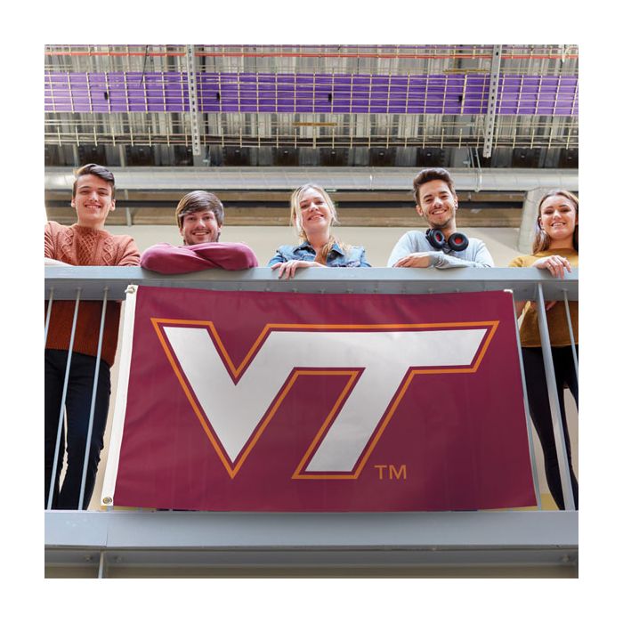 3x5 ft Virginia Tech Hokies "VT" Flag