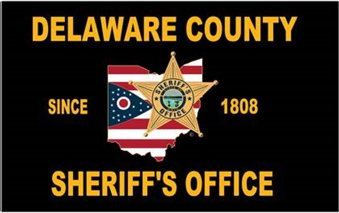 5x8 ft Delaware County Sheriff's Office Flag