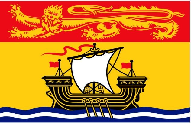5x8 ft New Brunswick Flag