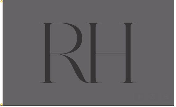 5x8 ft Restoration Hardware Flag (RH)