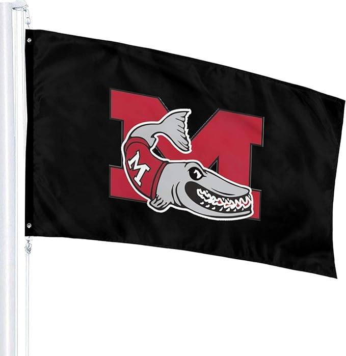 3x5 ft Muskingum Muskies Flag