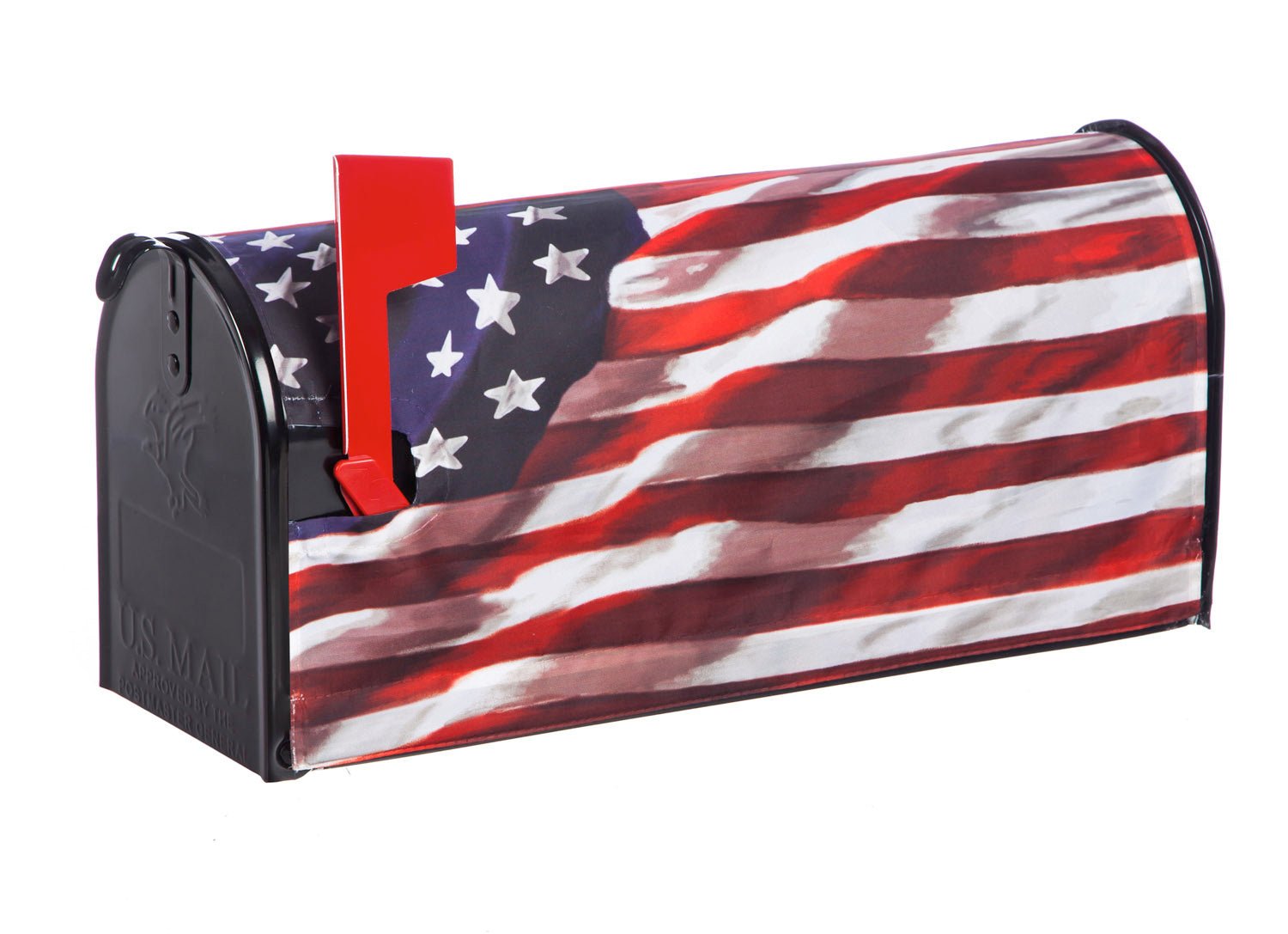 America in motion mailbox cover | FlagLadyUSA.com