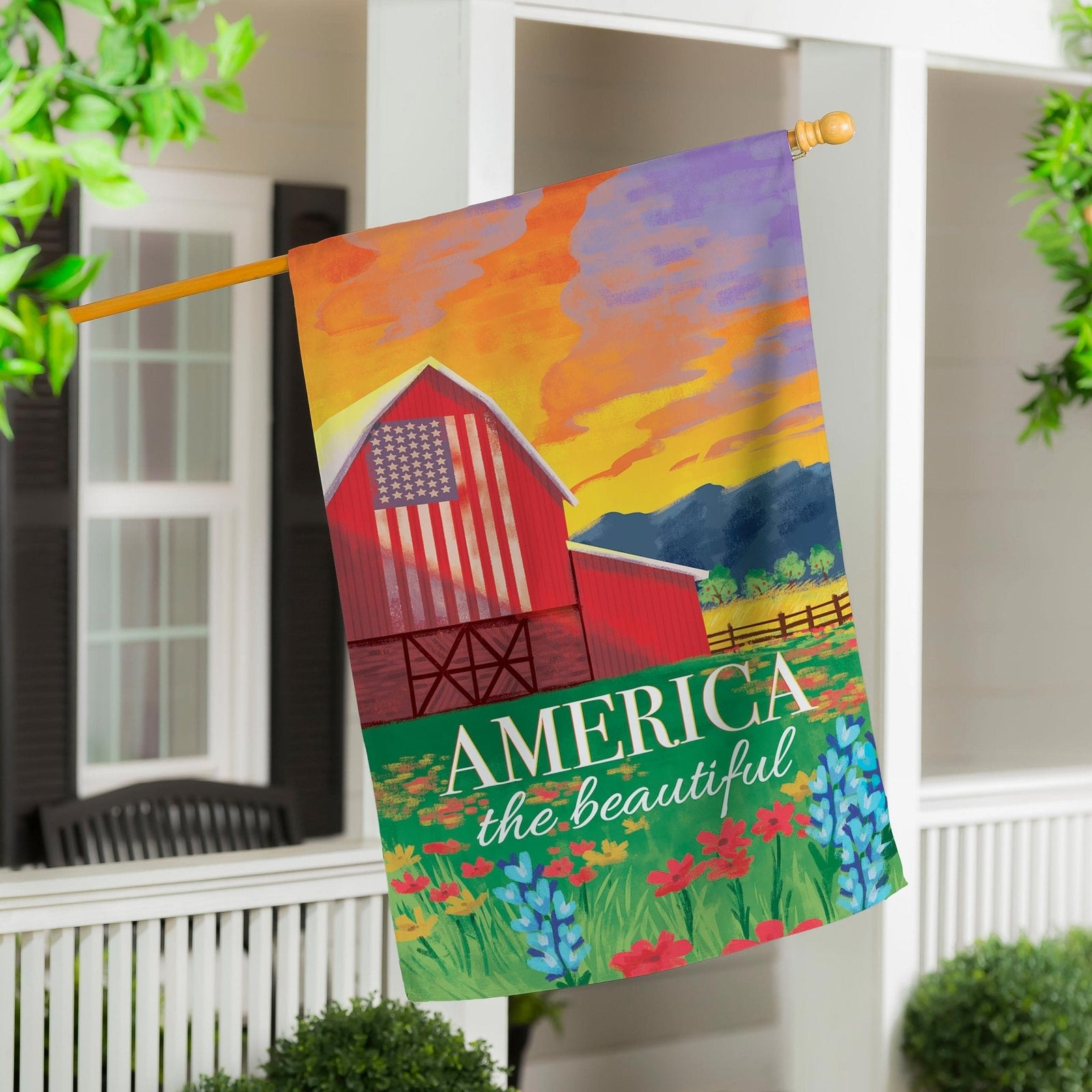 America the Beautiful Flag