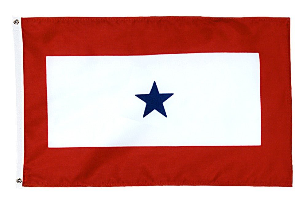 Blue Service Star Banner Flags | FlagLadyUSA.com