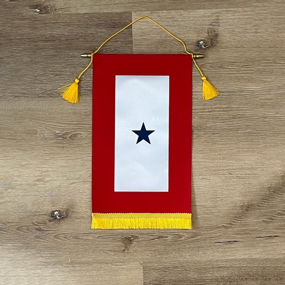 Blue Service Star Banner Flags | FlagLadyUSA.com