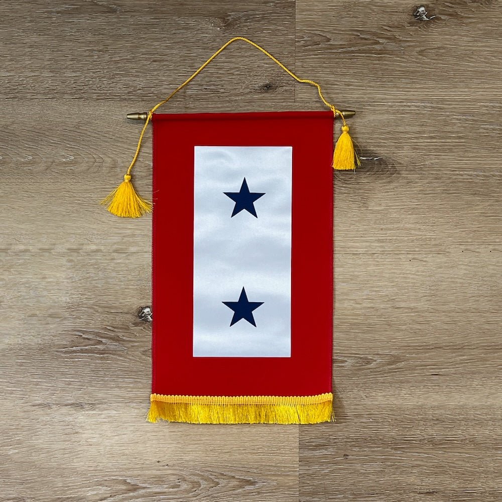 Blue Service Star Banner Flags | FlagLadyUSA.com