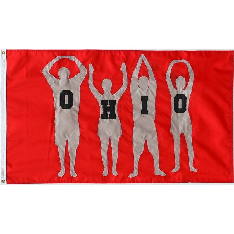 O-H-I-O Buckeye Fan Flag | FlagLadyUSA.com