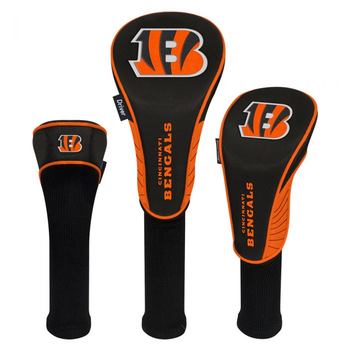 Cincinnati Bengals Headcovers (Set of Three)