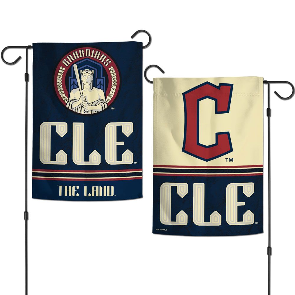 CLEVELAND GUARDIANS / CITY CONNECT CITY CONNECT GARDEN FLAGS 2 SIDED 1