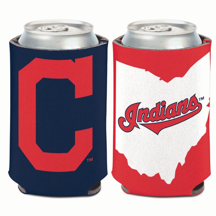 Cleveland Guardians STATE SHAPE Can Cooler 12 oz.