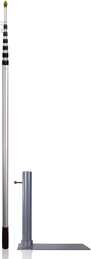 Collapsible 20ft Flagpole (Tire mount sold separately)