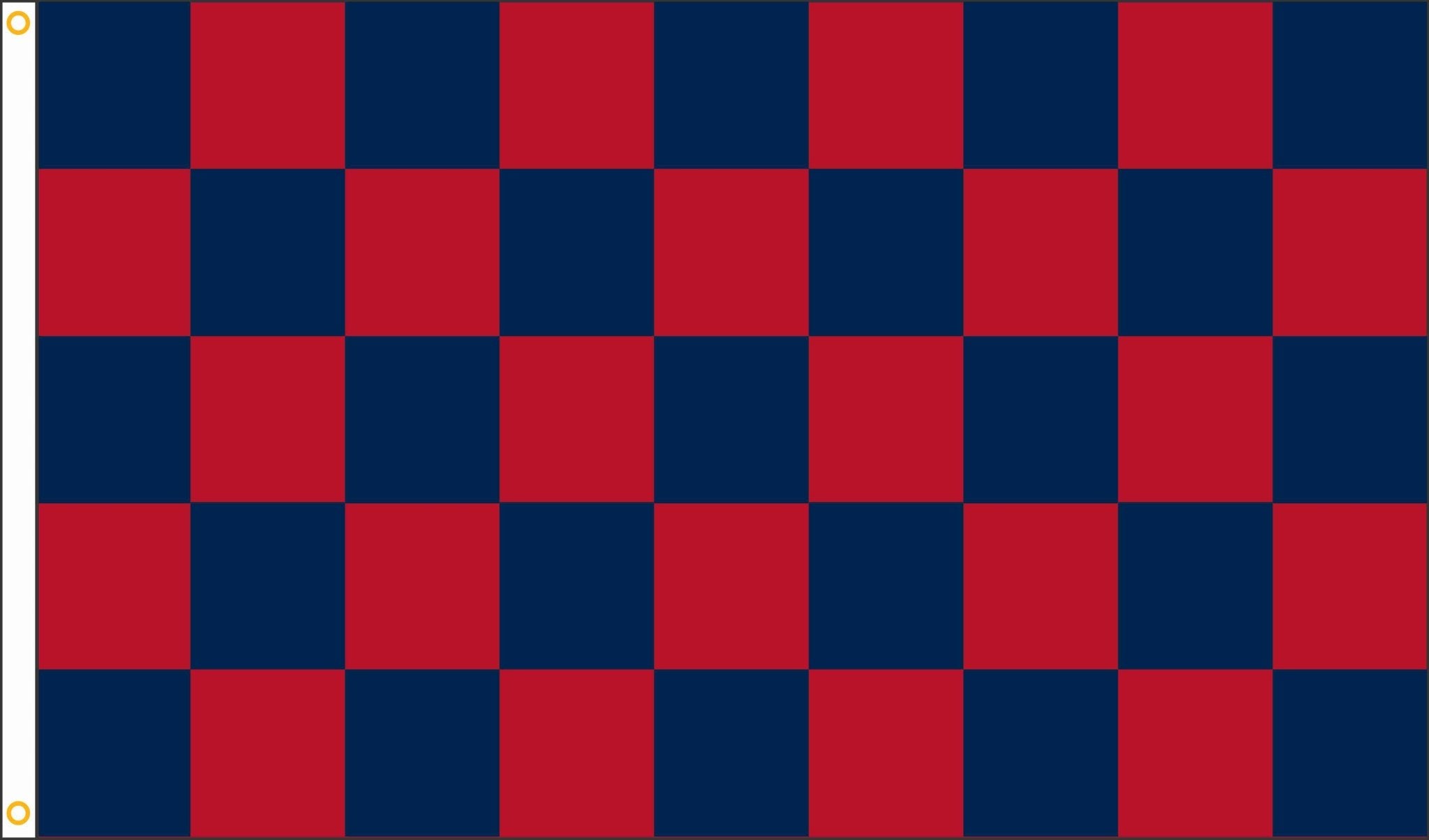 Columbus Blue Jackets Sewn Checkered Flag 3x5 ft