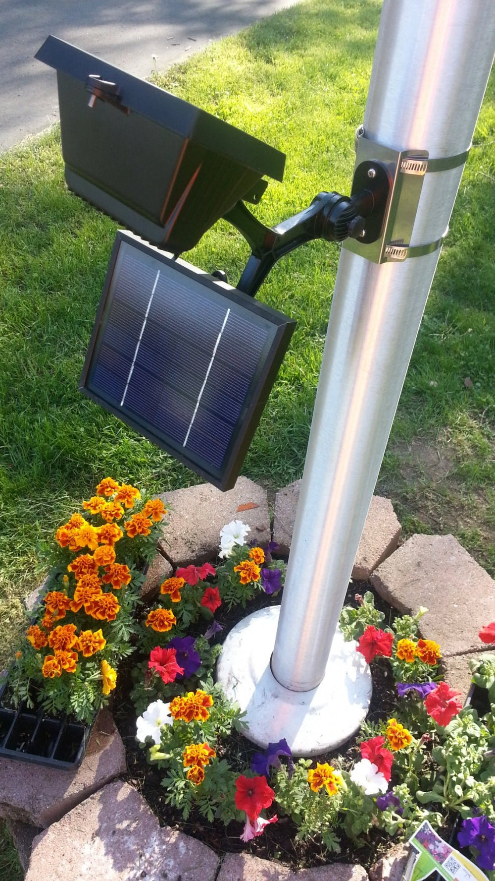 Solar Powered Flag Lights Solar Flagpole Light Solar Powered Flagpole