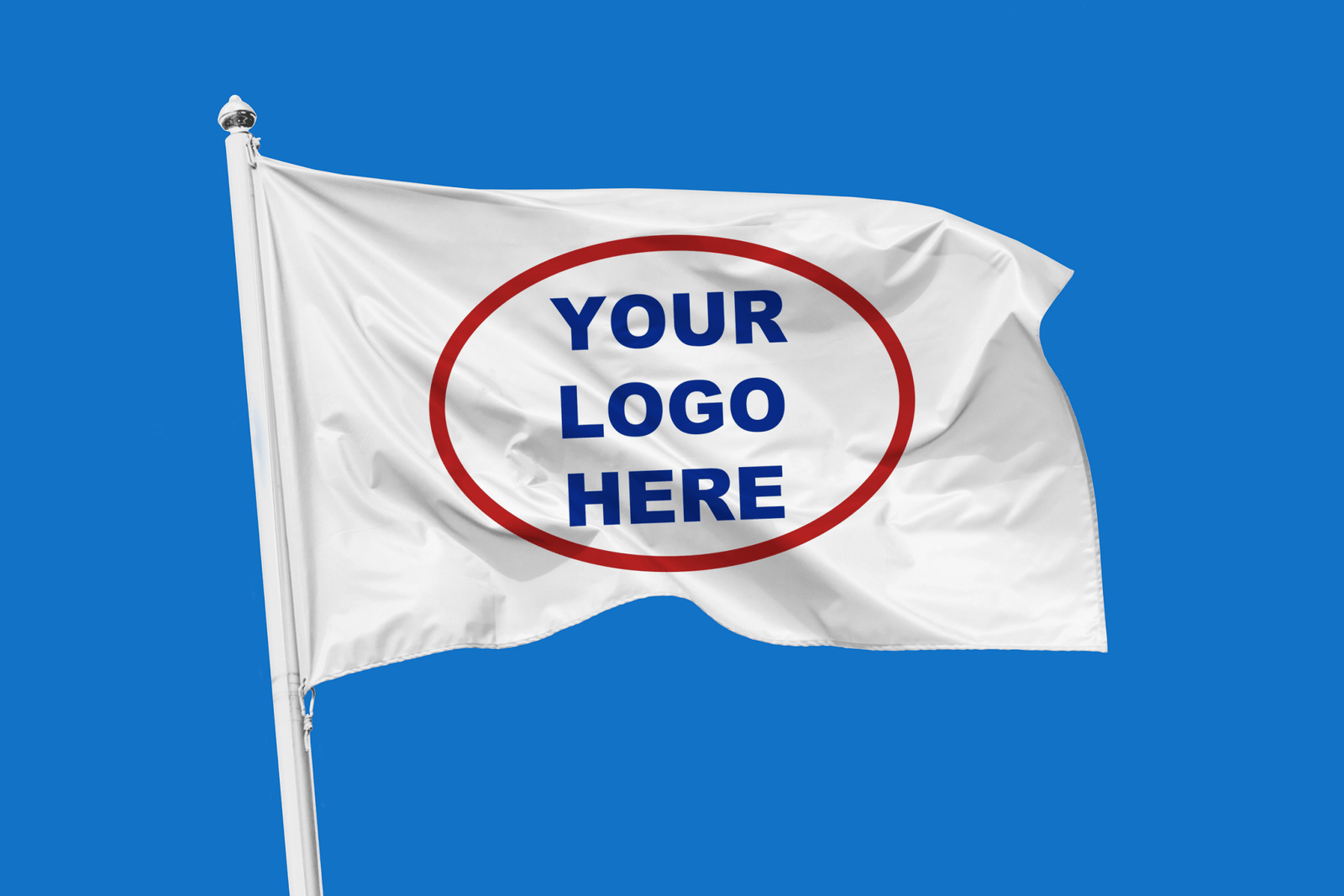 Corporate Logo Flag - 3x5 ft | Custom Flags | FlagLadyUSA.com