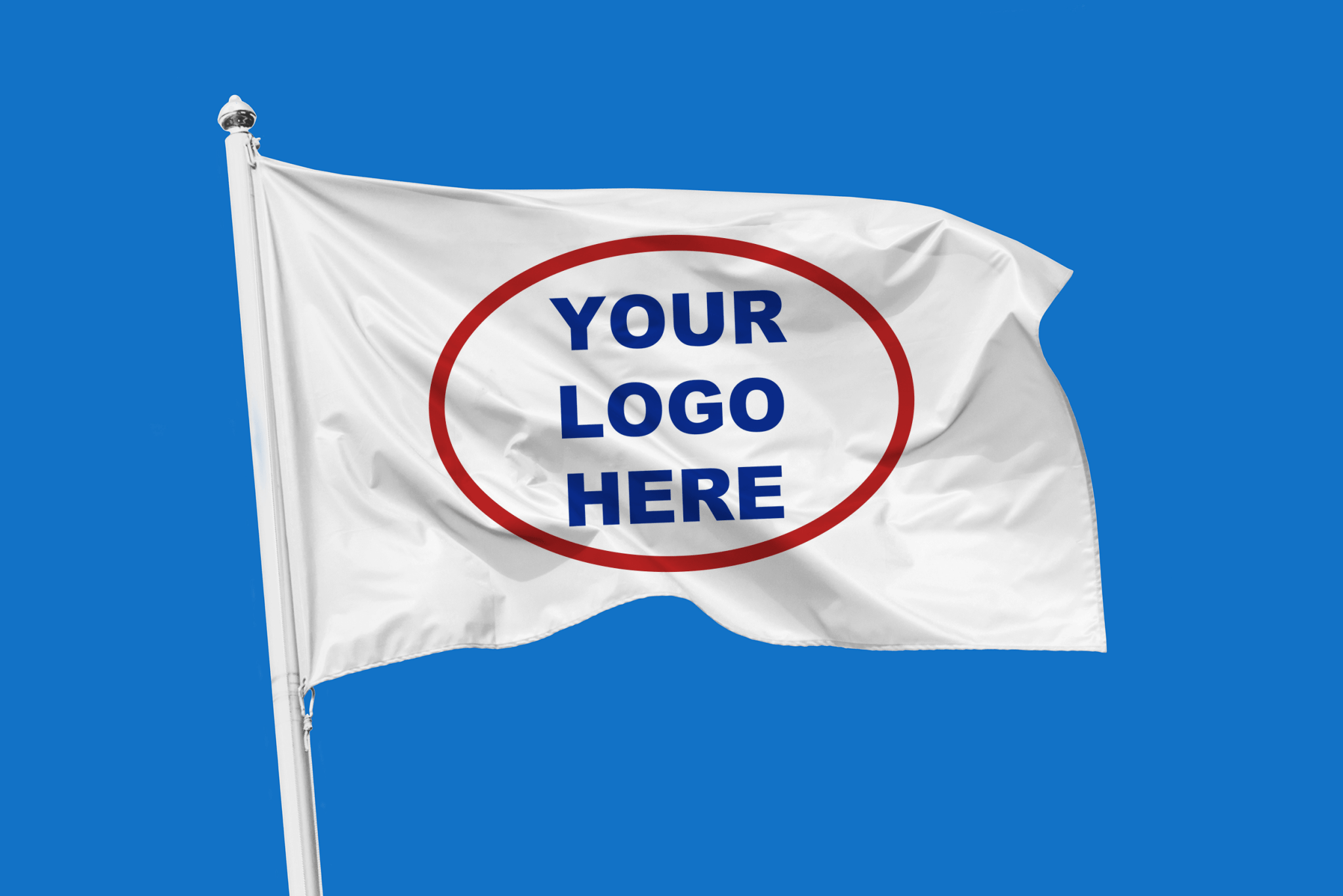 Corporate Logo Flag - 5x8 ft | Custom Flags | FlagLadyUSA.com