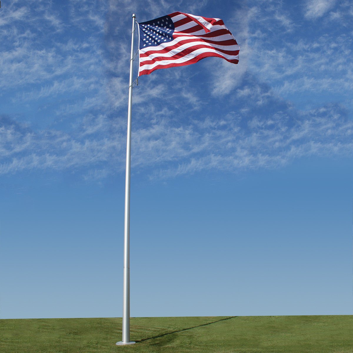 Xtreme Series External Single Revolving w/ Winch Flagpoles