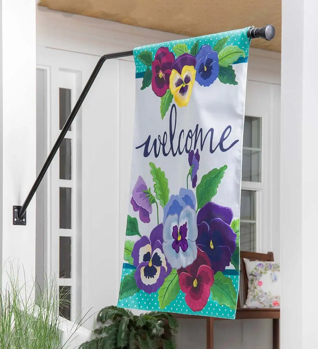 Easy Up House Banner Flag Pole