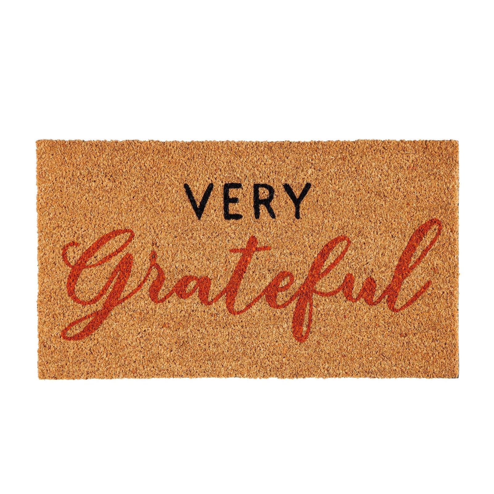 Fall Greetings Coir Mat 3/Assortment