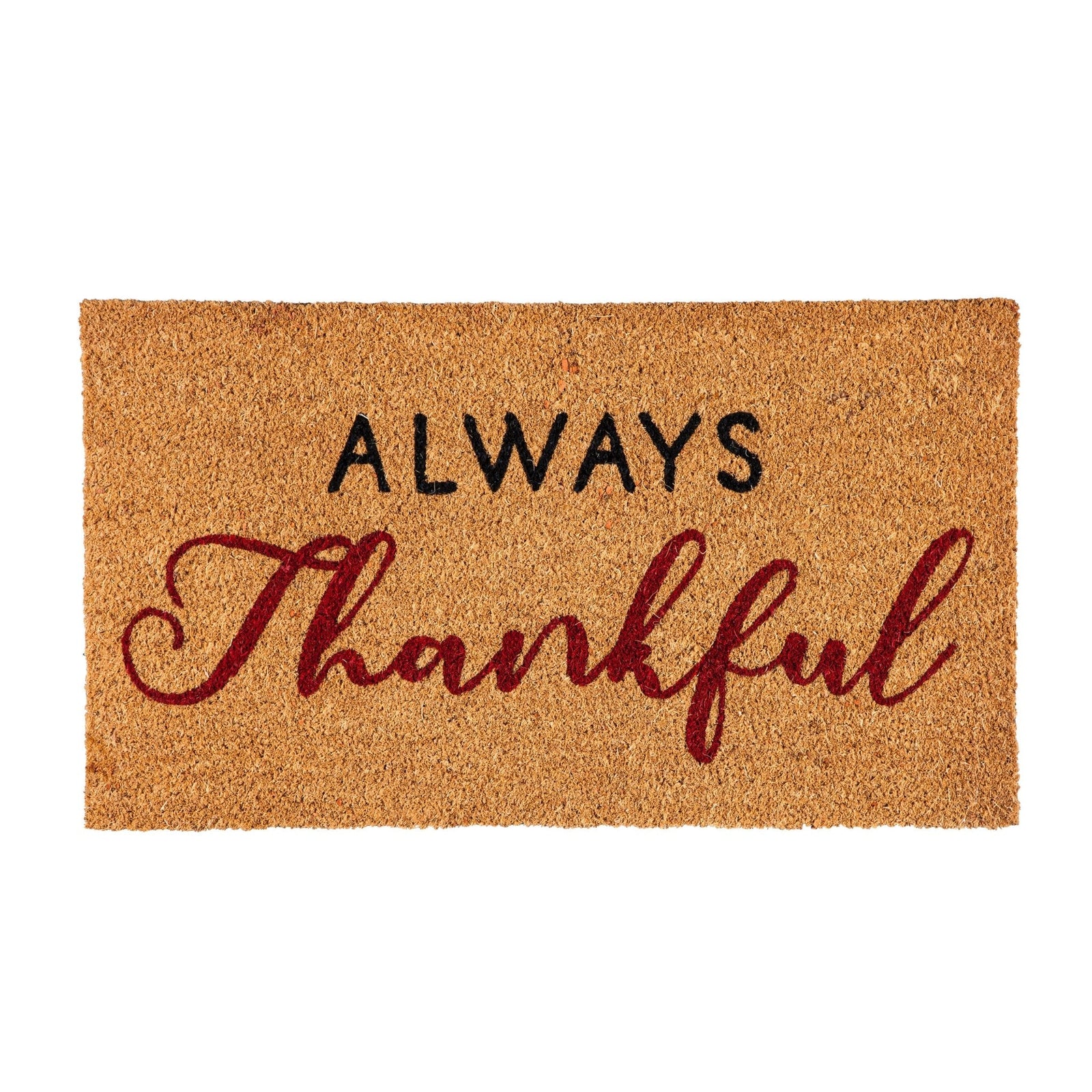 Fall Greetings Coir Mat 3/Assortment