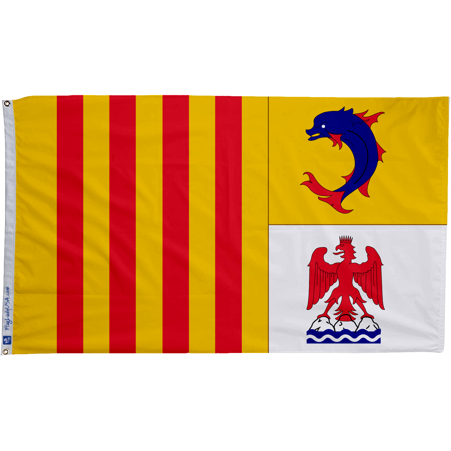 Flag of Provence Alpes-Cote-d'Azur