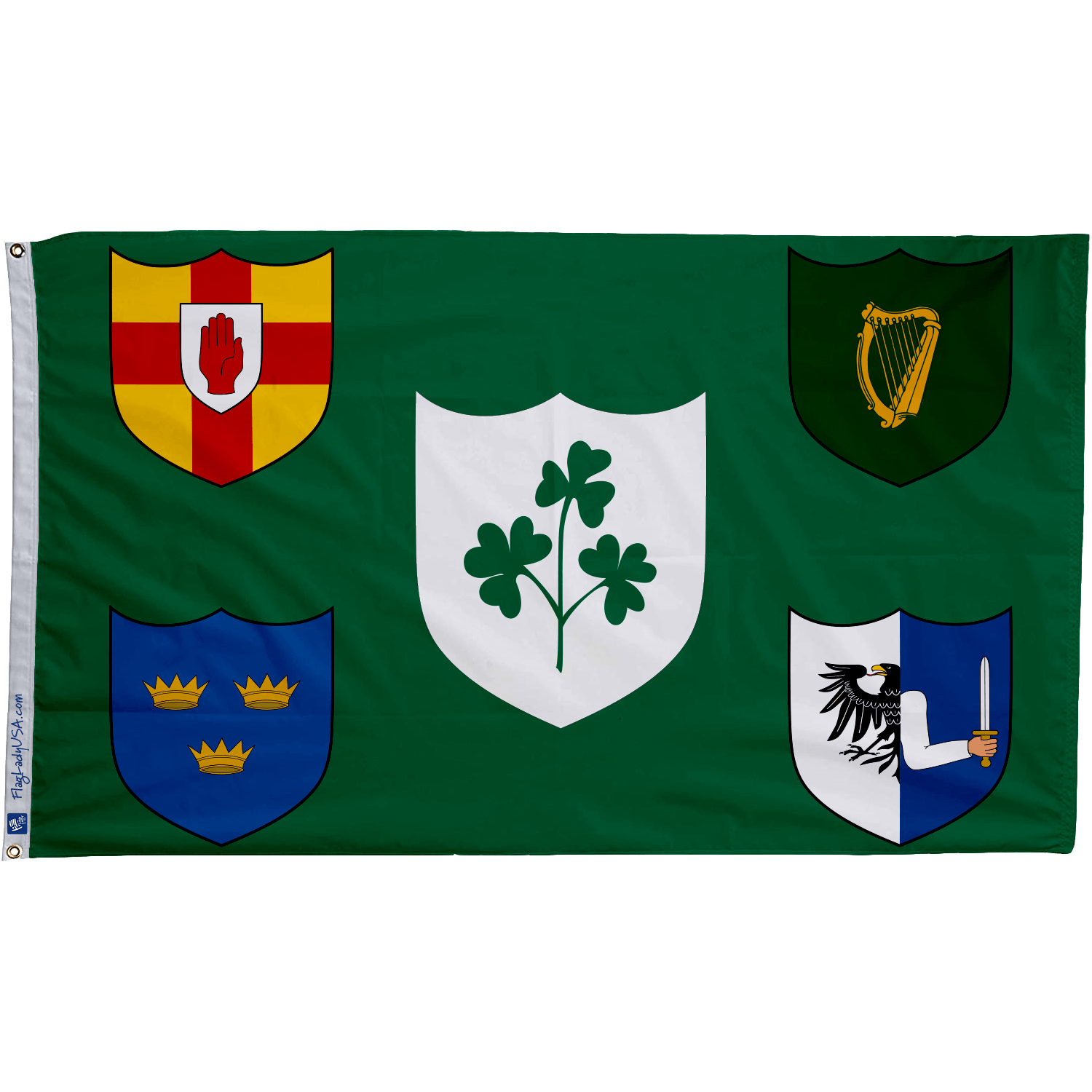 Flags of the Irish Rugby Football Union