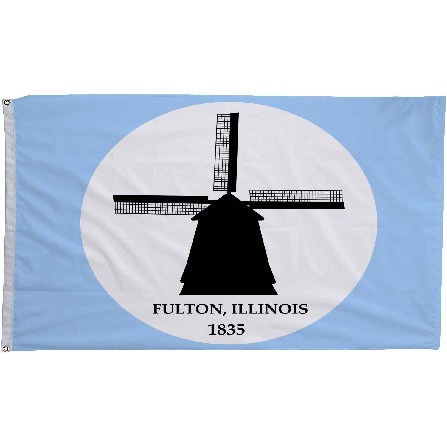 Fulton Flags | City of Fulton Illinois Flags | FlagLadyUSA.com