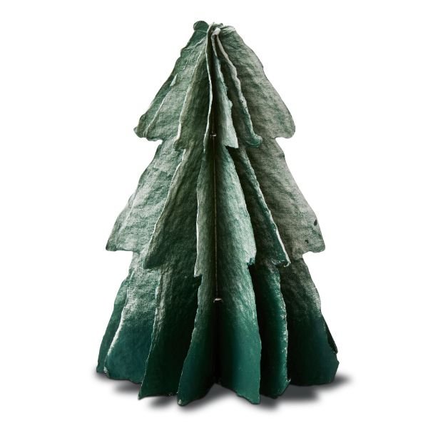Green Ombre Paper Tree Decor