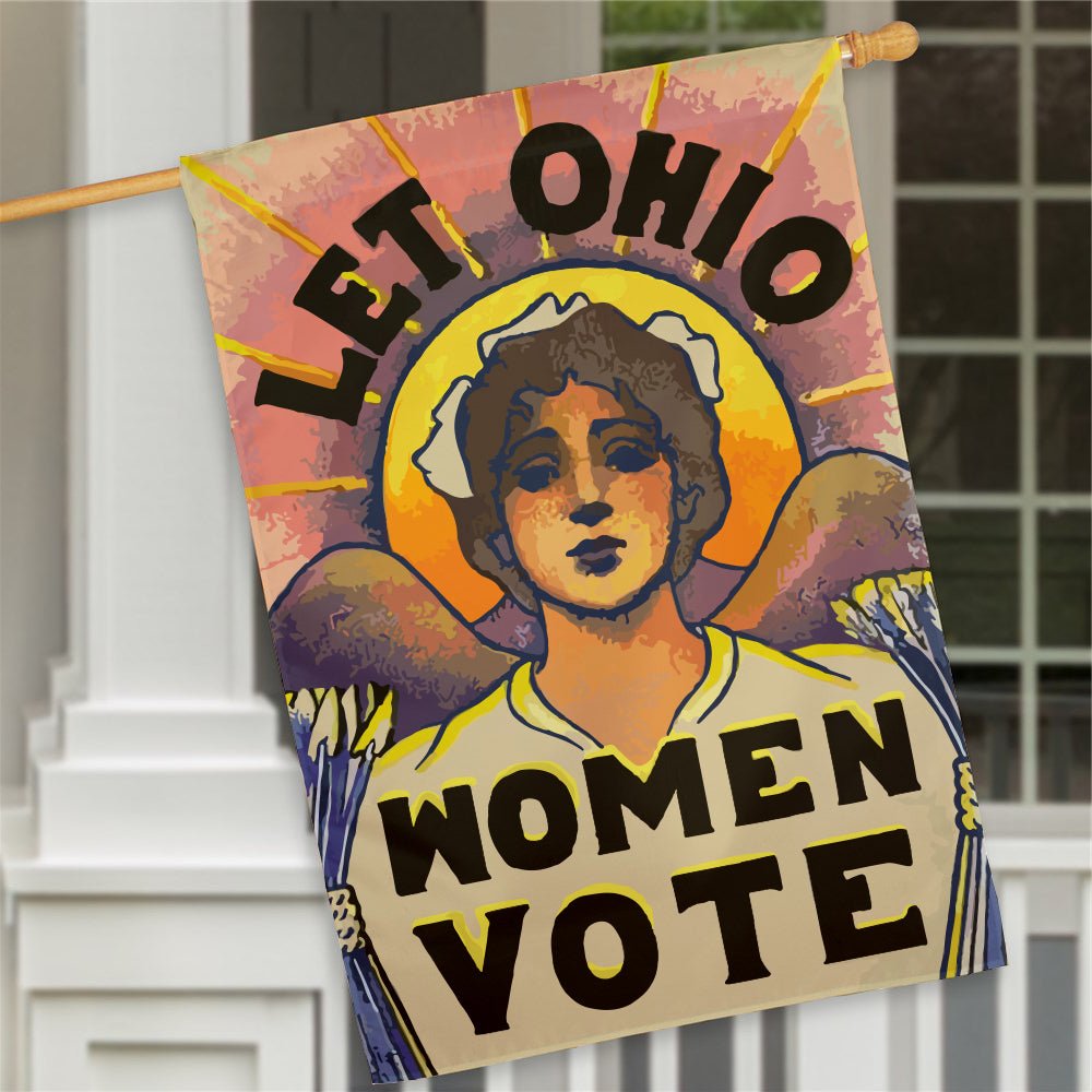 Let Ohio Women Vote Banner | Project Shiloh | FlagLadyUSA.com