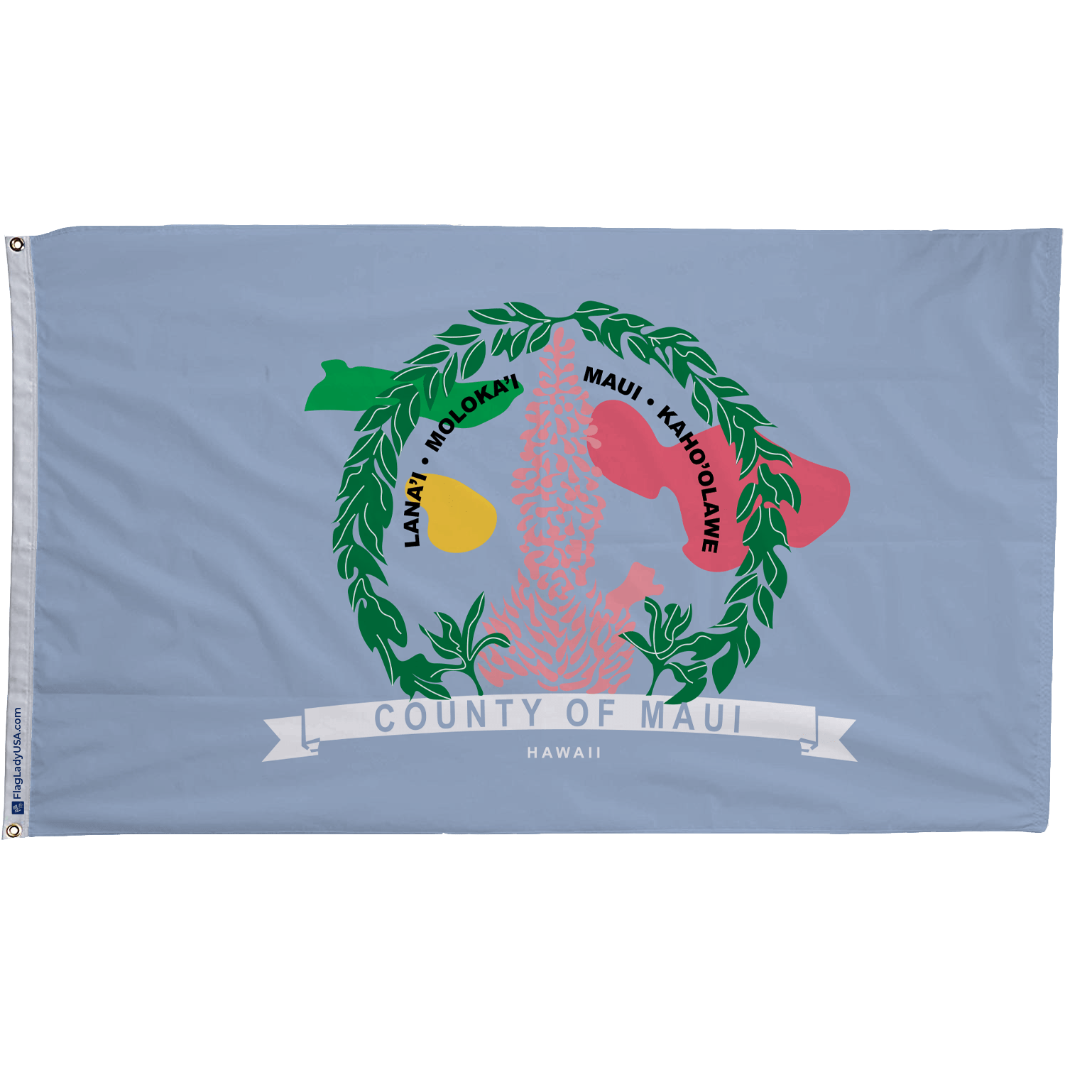 Maui County Hawaii Flag | Hawaii Flags | FlagLadyUSA.com