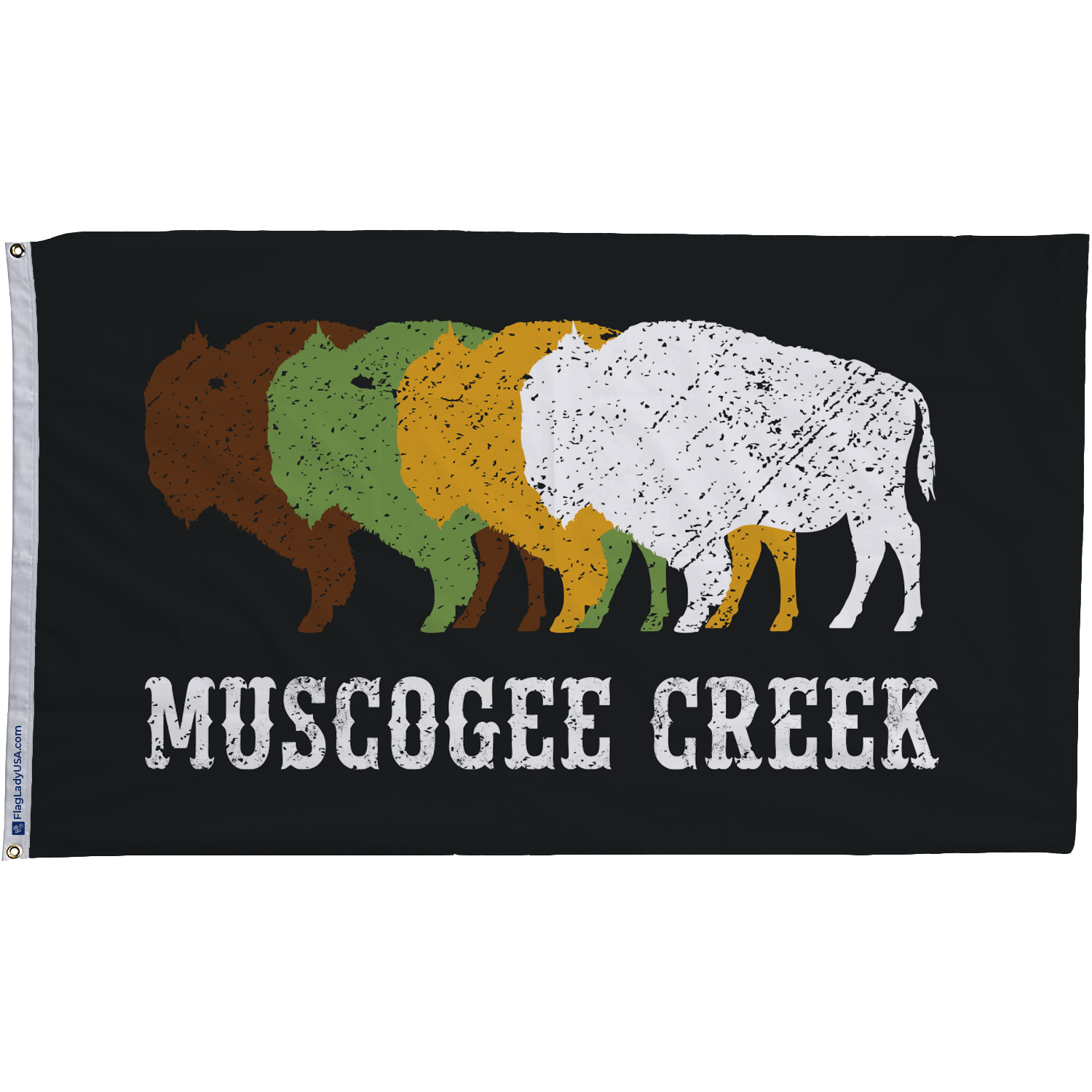 Muscogee Creek Flag