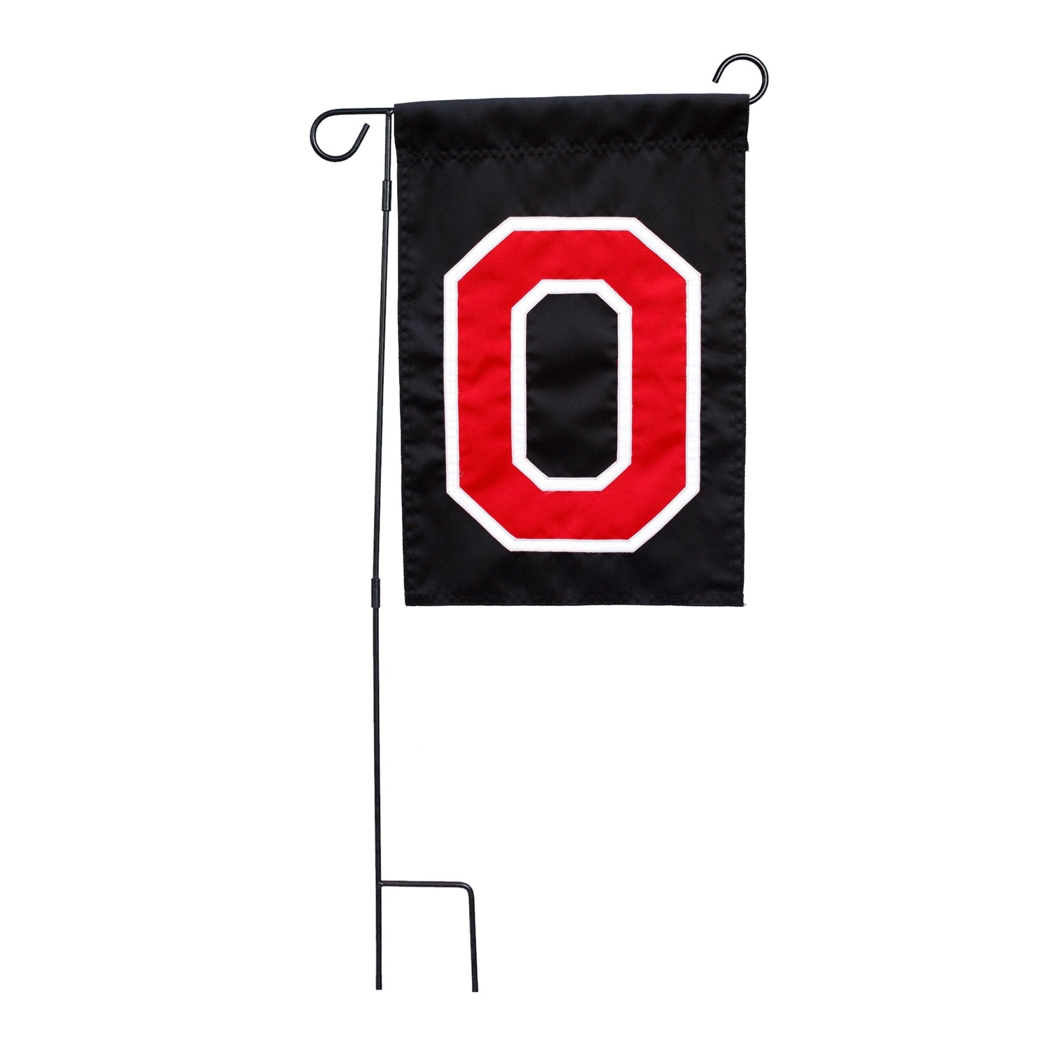 Ohio State Woody Block O Garden Flag | FlagLadyUSA.com