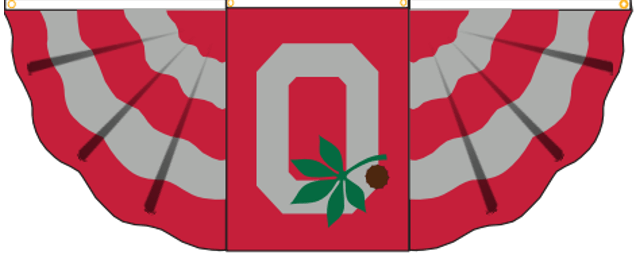 Ohio State Leaf & Nut Bunting