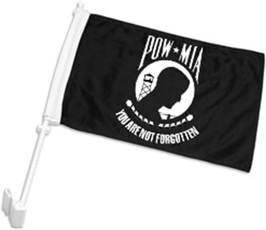 POW Car Flag