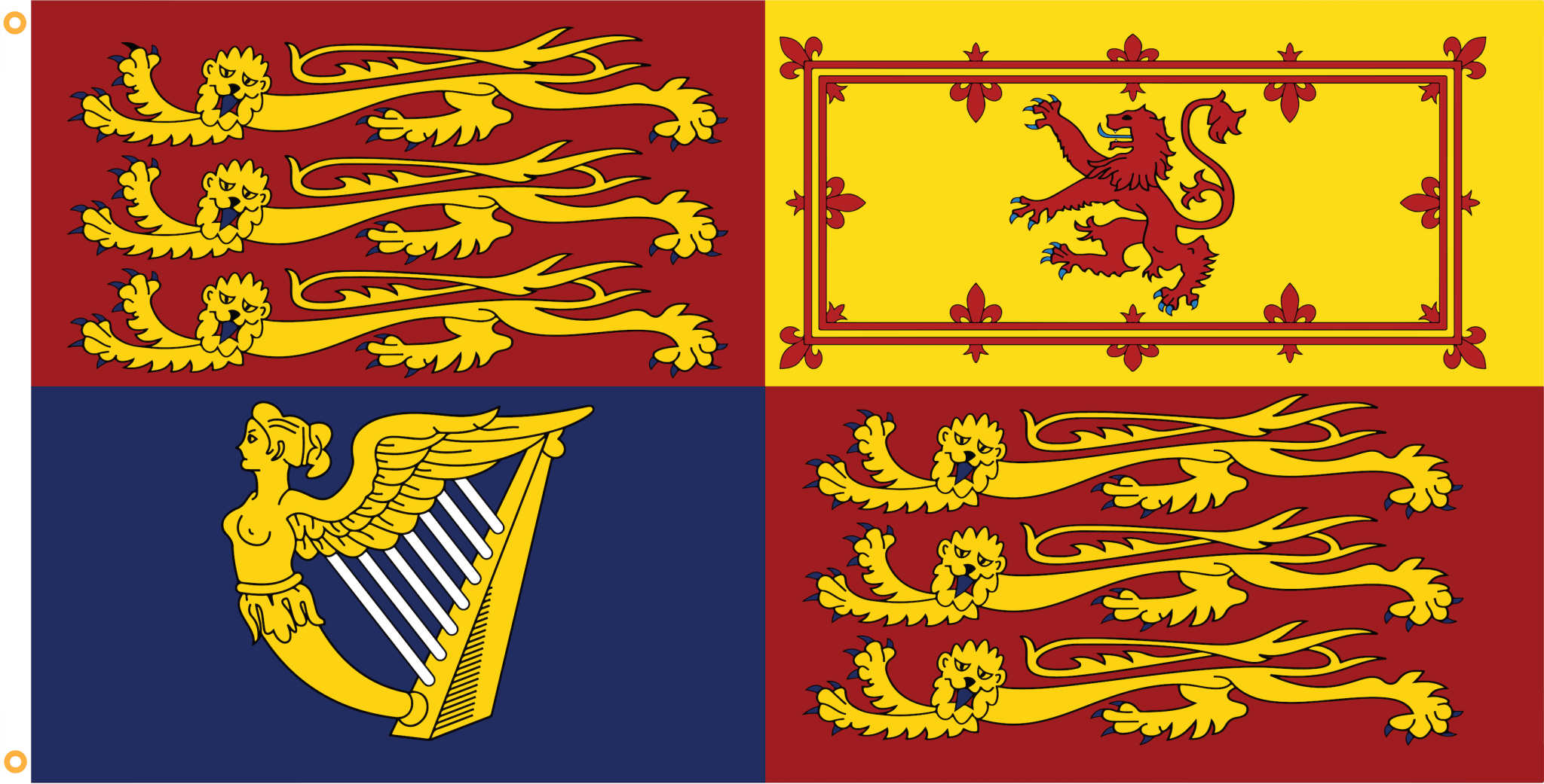 Royal Standard of the United Kingdom Flags | FlagLadyUSA.com